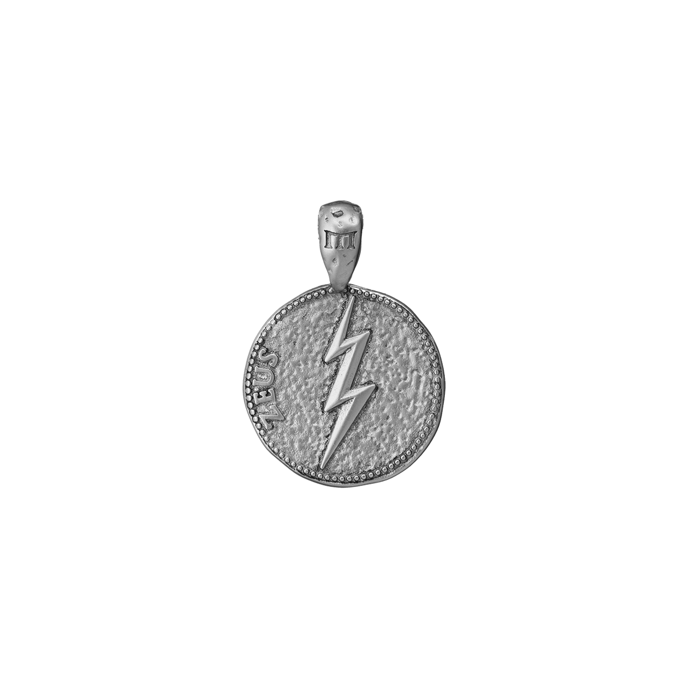 Zeus Pendant | Silver Zeus Ancient Coin Pendant | Marcozo