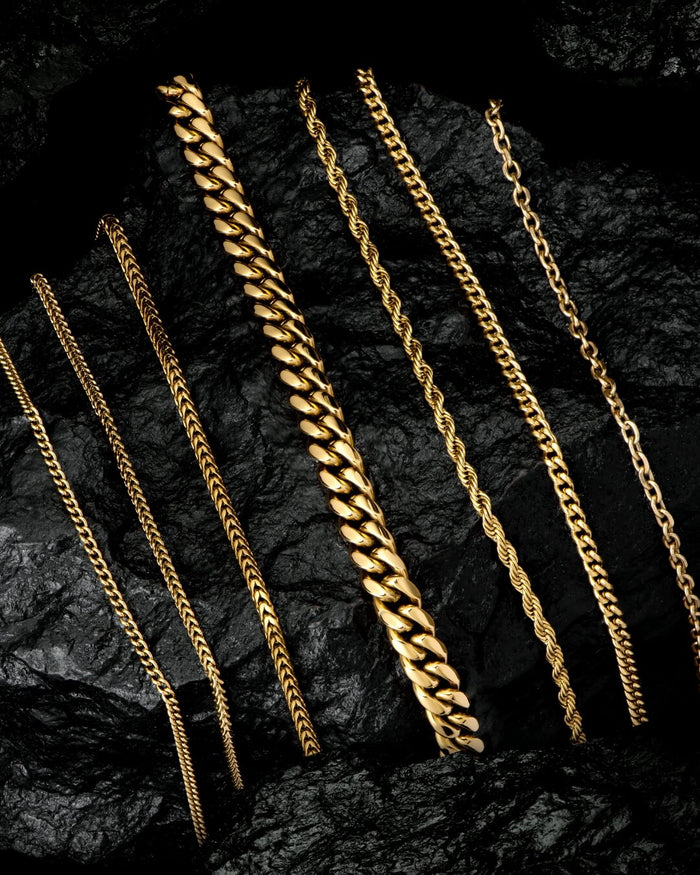Cuban Link, Rope, and Franco Bracelets | Premium Bracelets | Marcozo