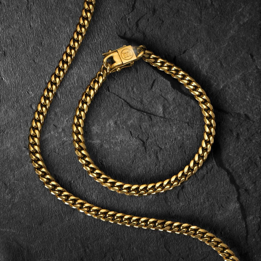 6mm Miami Cuban Link Chain | Gold Miami Cuban Link Chain | Marcozo ...