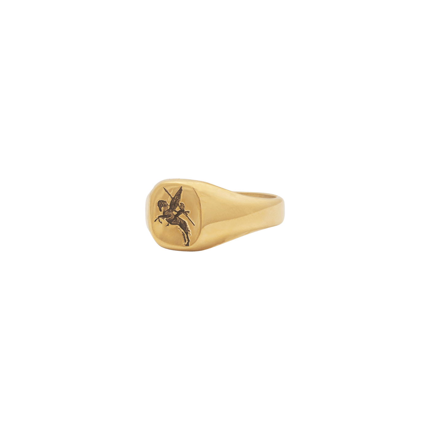 Bellerophon Ring | 18K Gold Bellerophon Ring | Marcozo
