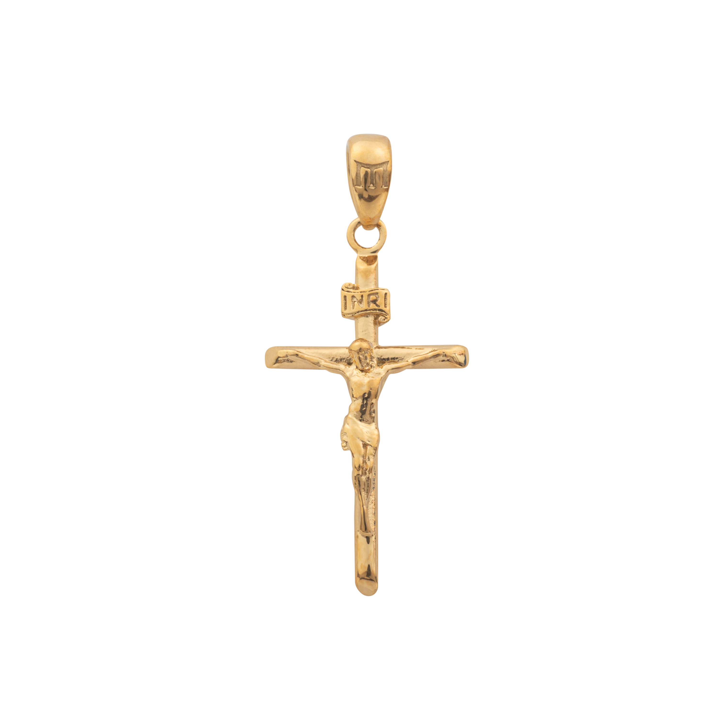 Classic Crucifix Pendant - Gold | MARCOZO