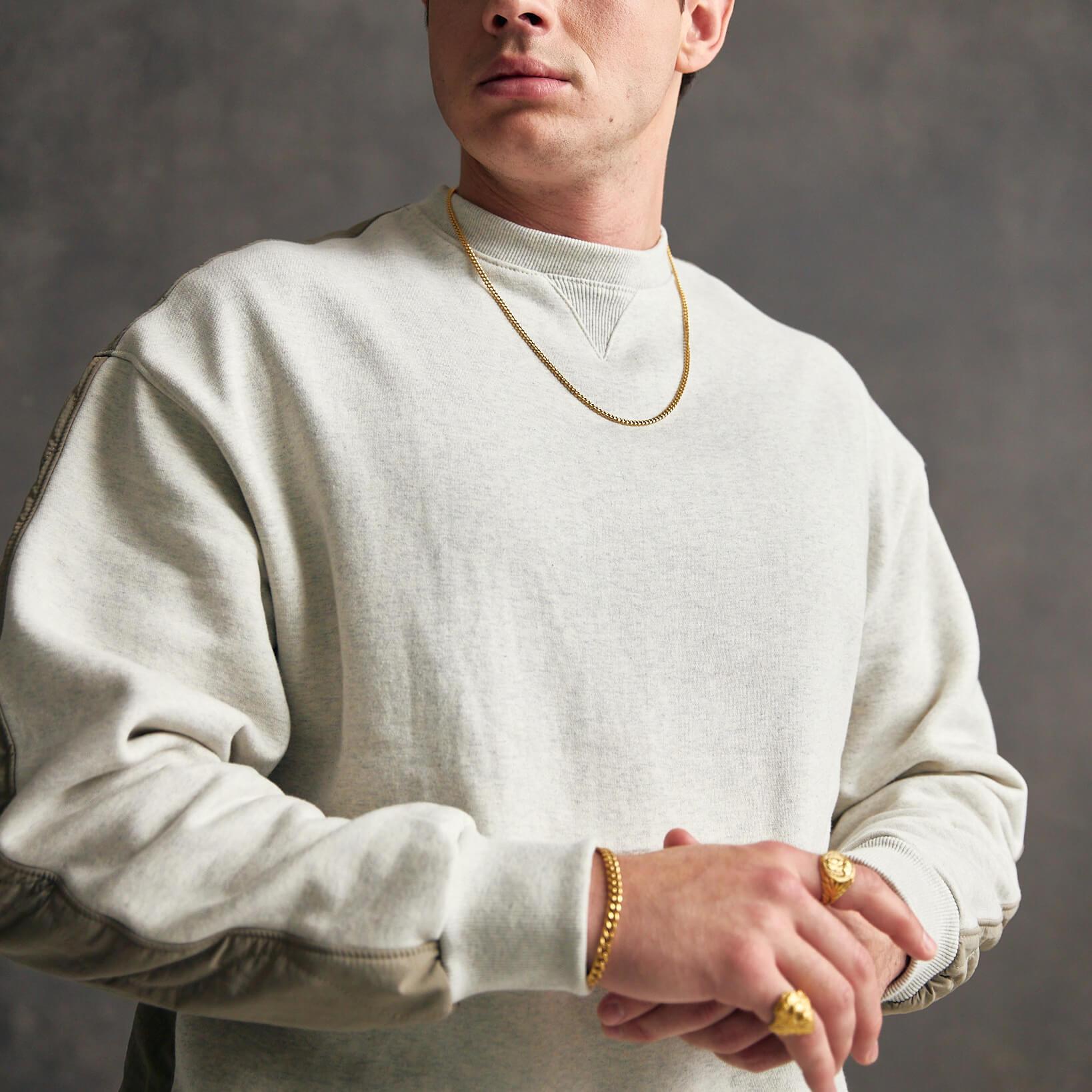 Cuban Link Chain (3mm) | Gold Plated Cuban Link Chain | Marcozo