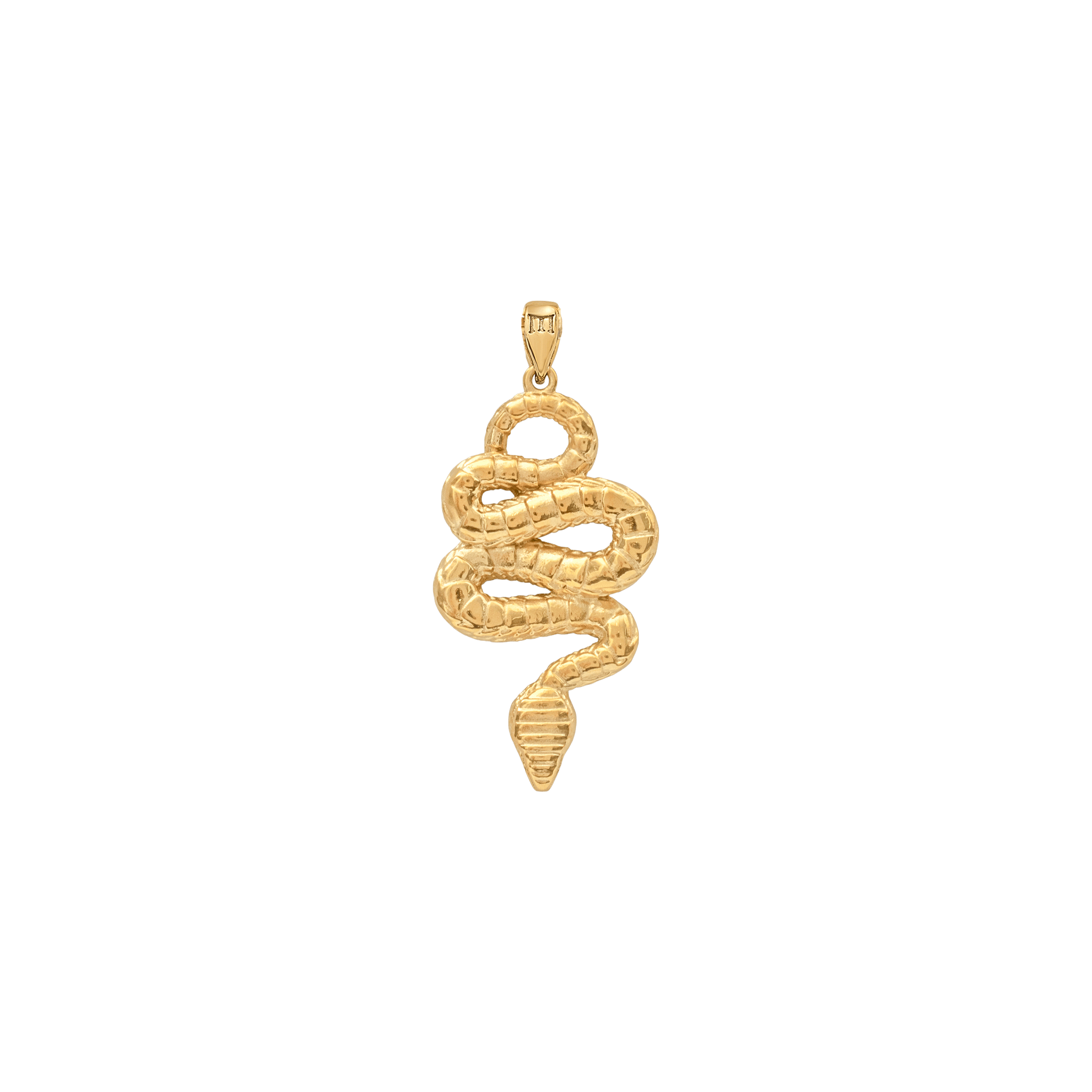 Serpent Necklace | Gold Plated Snake Pendant Necklace | Marcozo
