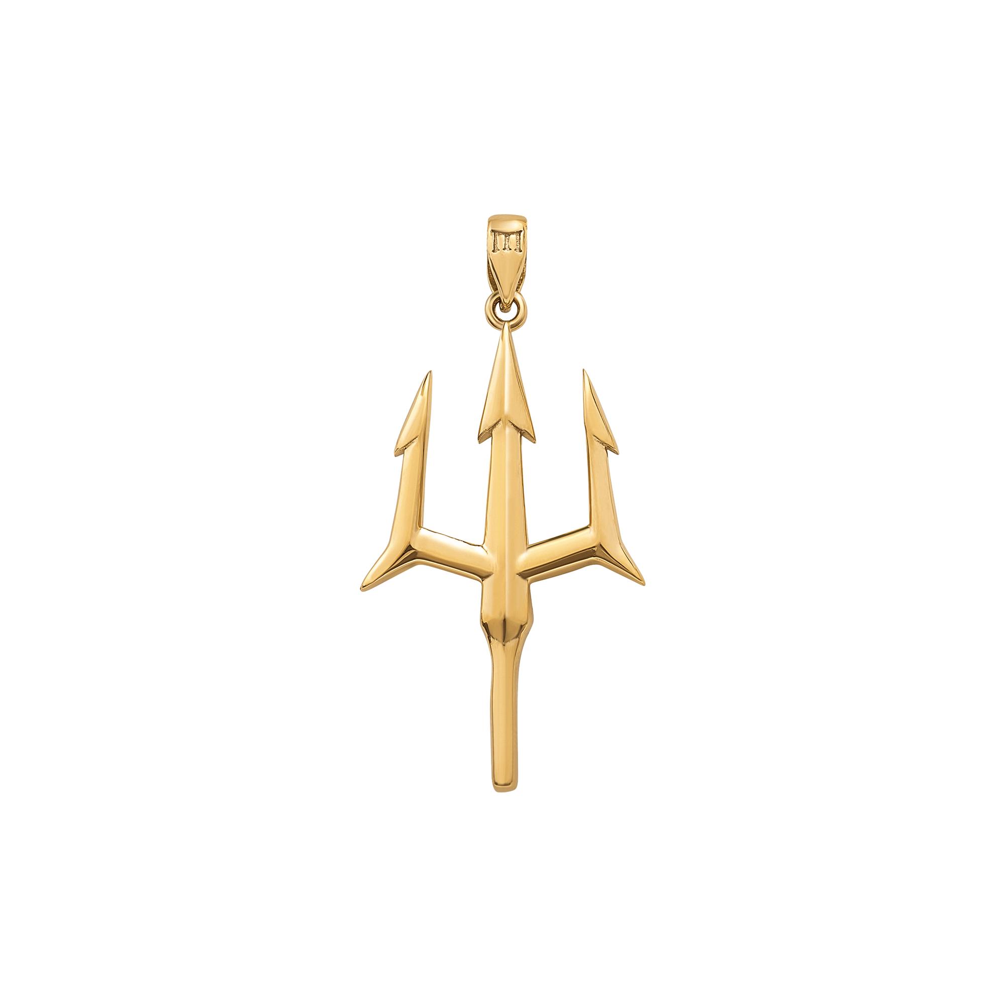 The Original Trident Necklace® | Gold Trident Pendant | Marcozo
